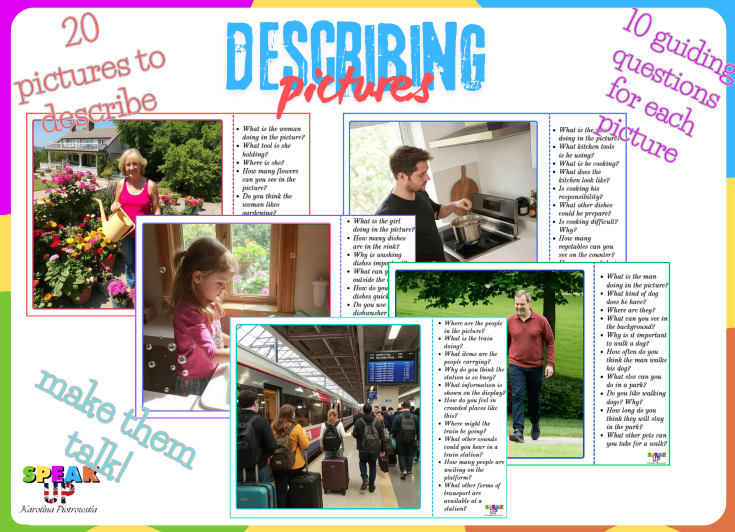 DESCRIBING PICTURES